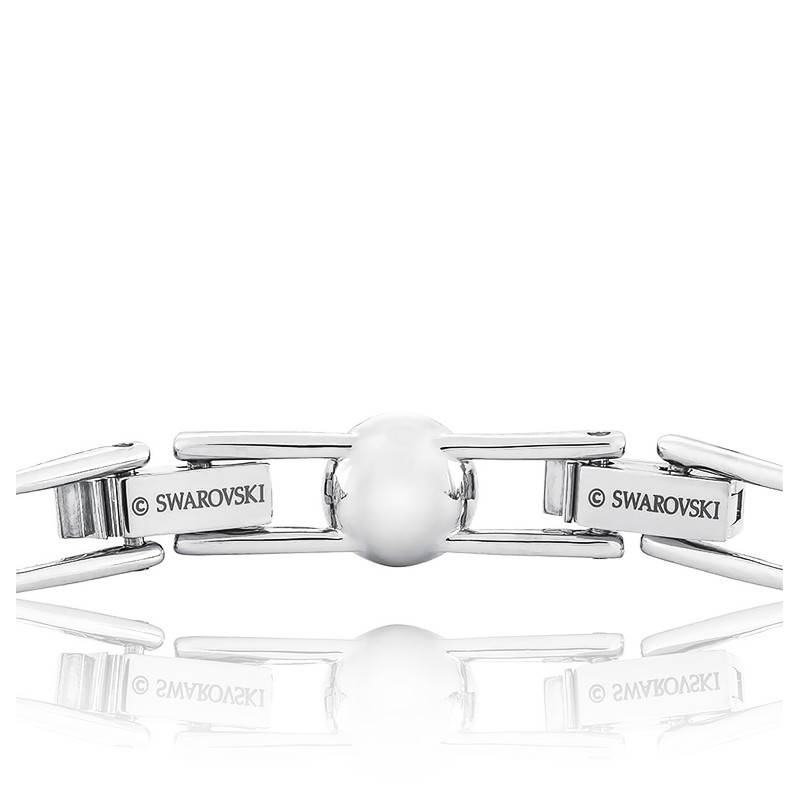 Bracelet Angélic Blanc & Métal Rhodié - Swarovski - Ocarat