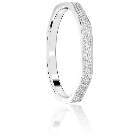 Bracelet Dextera Octogonal Métal Cristaux 5655625-Swarovski - Ocarat