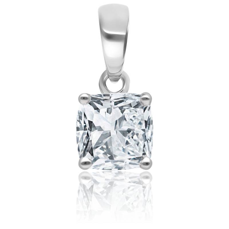 Pendentif Diamant Coussin 0,50 ct GIA en Or 750 - Divine - Ocarat