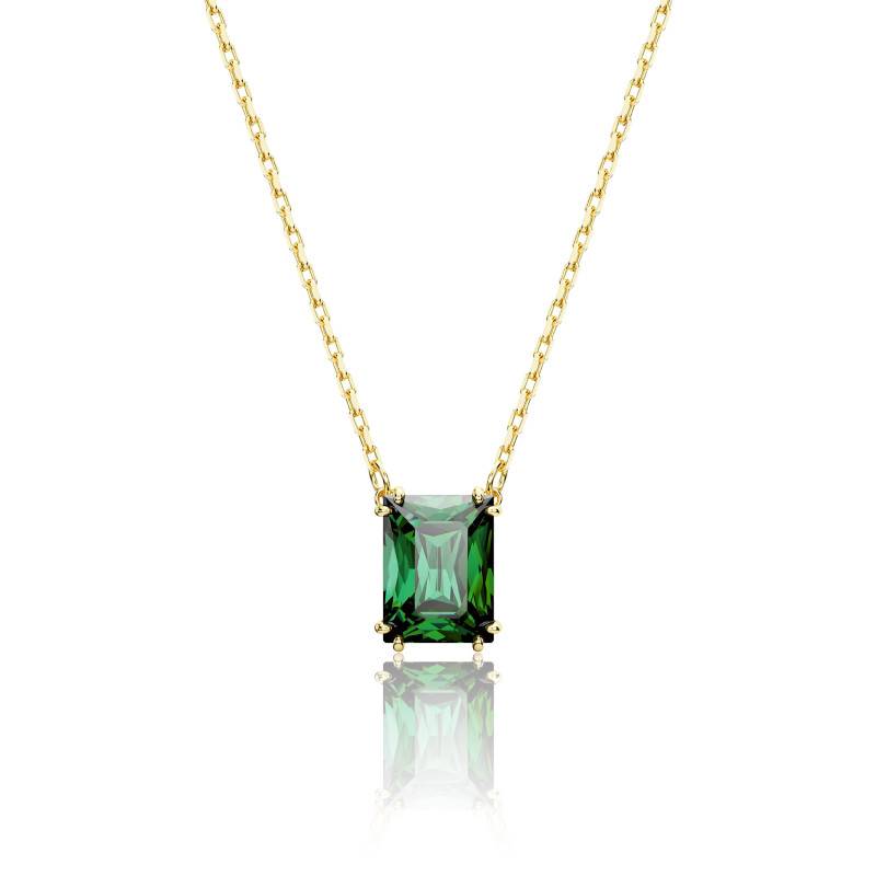 Collier Matrix Métal & Cristal Vert - 5677141 - Swarovski - Ocarat
