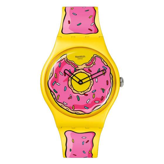 Montre The Simpsons Seconds of Sweetness SO29Z134 - Swatch - Ocarat