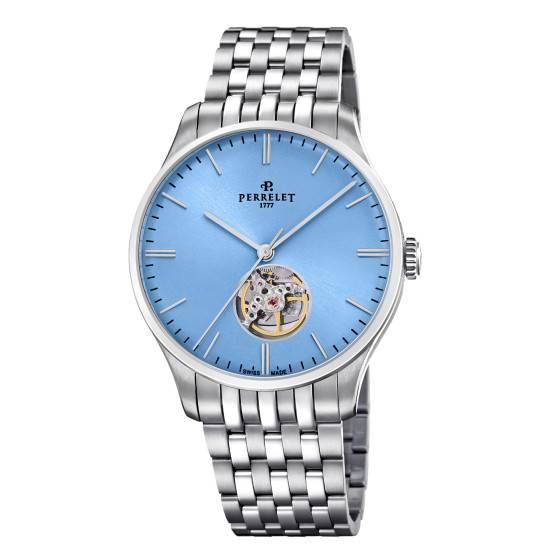 Montre Weekend Open Heart Ice Blue A1302 - Perrelet - Ocarat
