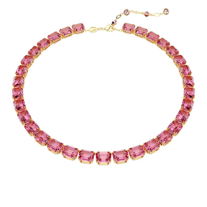 Collier Millenia Doré & Cristaux Roses 5683429 - Swarovski - Ocarat