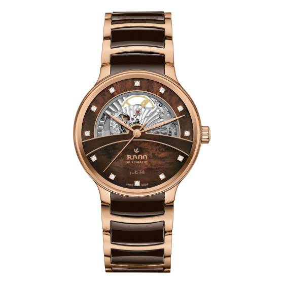 Montre Centrix Automatic Diamonds Open Heart R30028902-Rado - Ocarat