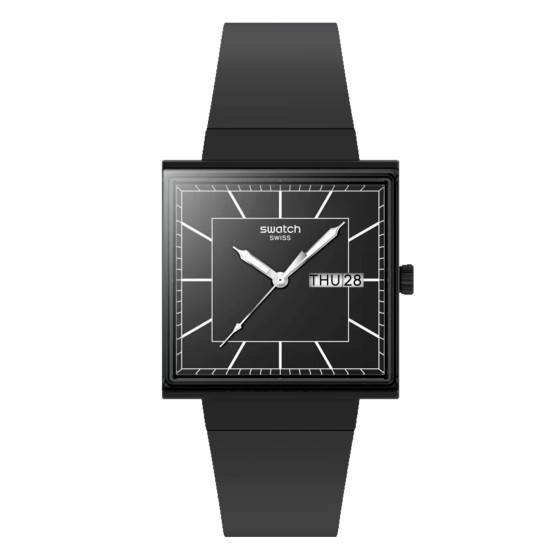 Montre What if Blackagain? SO34B701 - Swatch - Ocarat