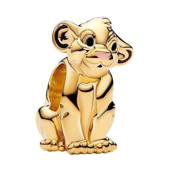 Charm Disney Le Roi Lion Simba Doré - Pandora - Ocarat