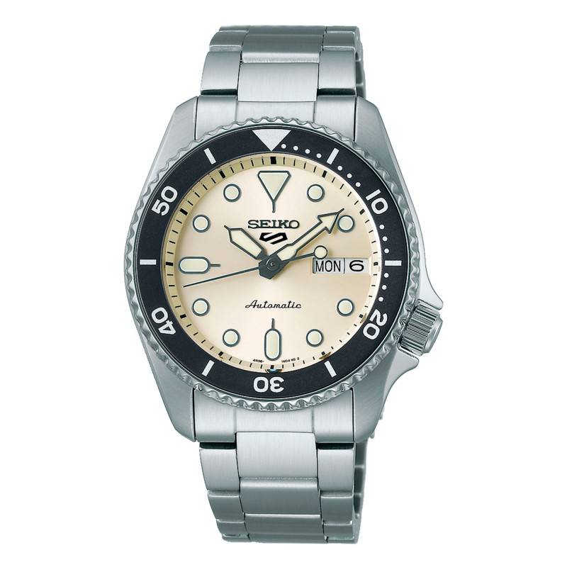 White Men's Seiko 5 Automatic Watch SRPK31K1 - Seiko - Ocarat