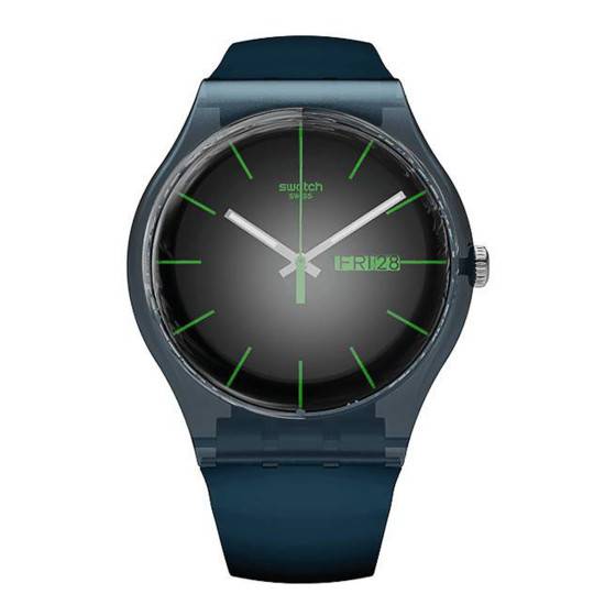 Montre New Gent Blue Rebel SO29N704 - Swatch - Ocarat