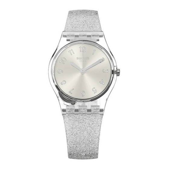Montre Lady Silver Glistar Too LK343E - Swatch - Ocarat