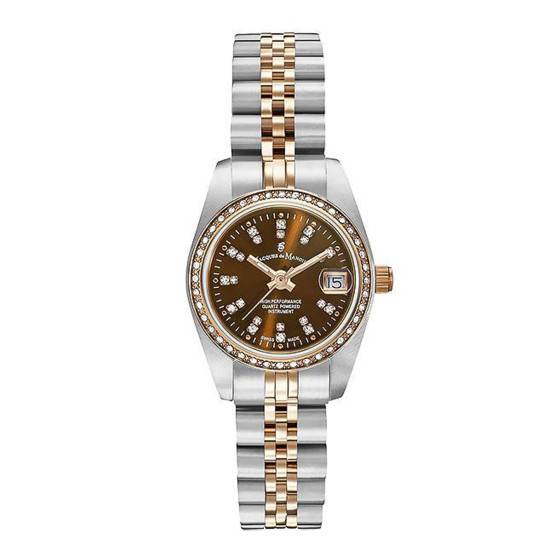 Montre Inspiration Marron - NROP.26 - Jacques du Manoir - Ocarat
