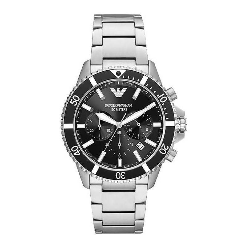 Chronograph watch armani store