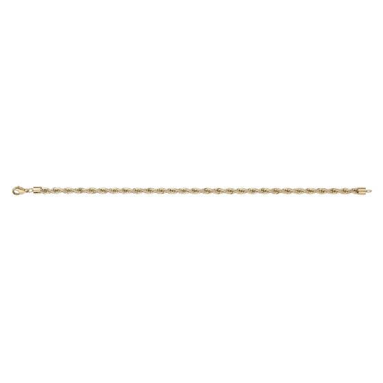 Bracelet Maille Corde Torsadée Nahïl Acier Doré - Phebus - Ocarat
