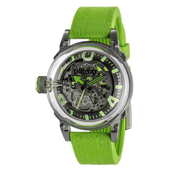 Montre U65 Automatic 44mm SS Green 3344 - U-Boat - Ocarat